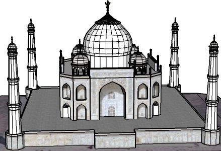 Taj Mahal Dimensions Architecture